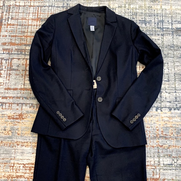 J. Crew | Other | J Crew Suit Worn Once For An Interview Practically ...